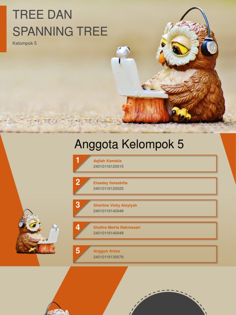 Pohon dan Spanning Tree: Konsep dan Metode | PDF