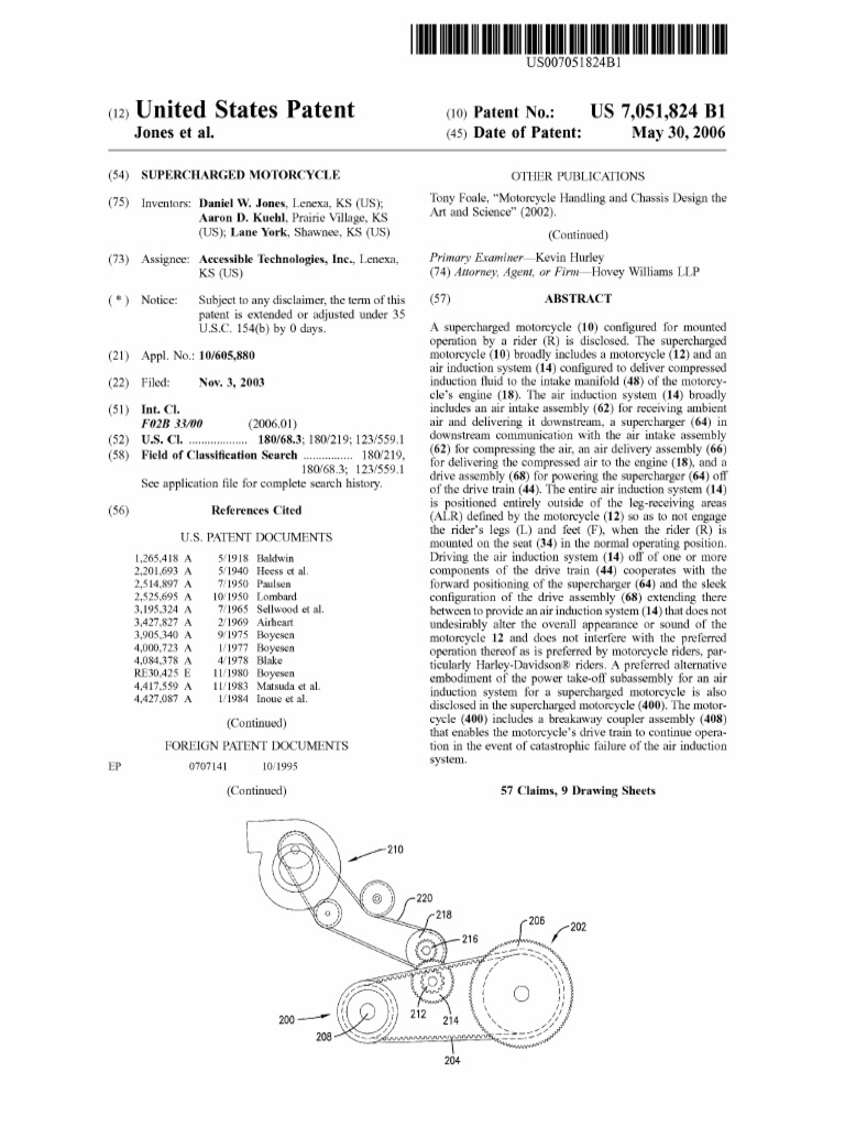 United States Patent: (12) (10) Patent No.: US 7,051,824 B1 | PDF ...