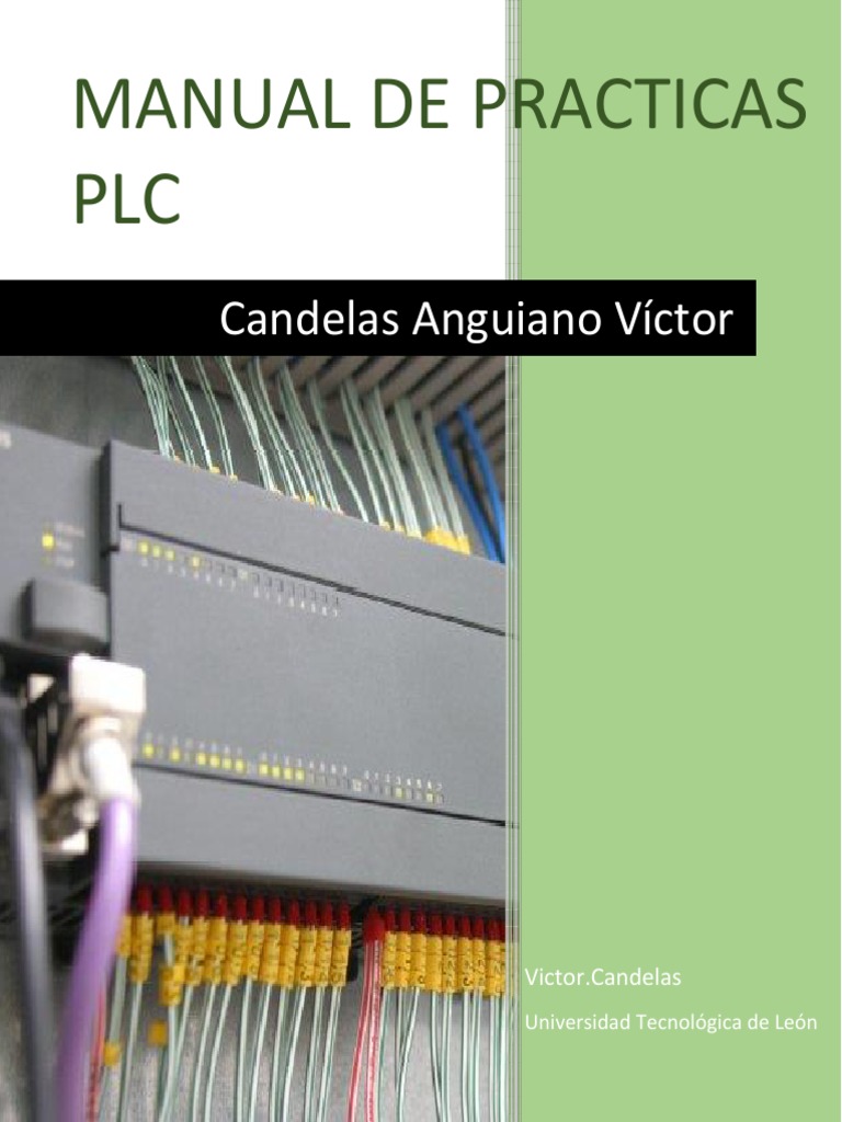 Manual de Practicas PLC | PDF | Controlador lógico programable | Automatización