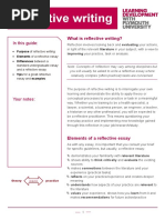 09 - DIEP Method For Reflection Writing | PDF | Experience | Methodology