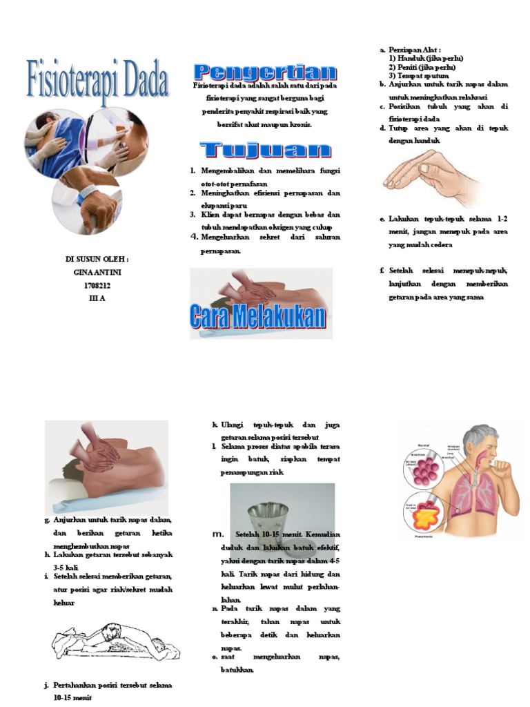 Teknik Postural Drainase Dada | PDF