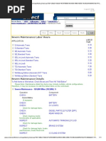 2011 VW Service Schedule | PDF | Volkswagen | Tire