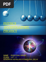 Physics Project: Electromagnetic Induction | PDF | Electromagnetic ...
