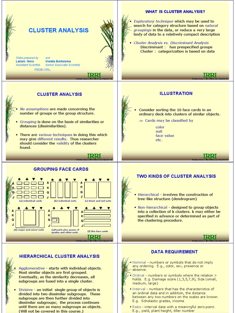 Intermediate R - Cluster Analysis | PDF | Cluster Analysis | Applied Mathematics