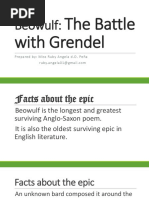 Beowulf Test and Answer Key | PDF | Beowulf | English Heroic Legends
