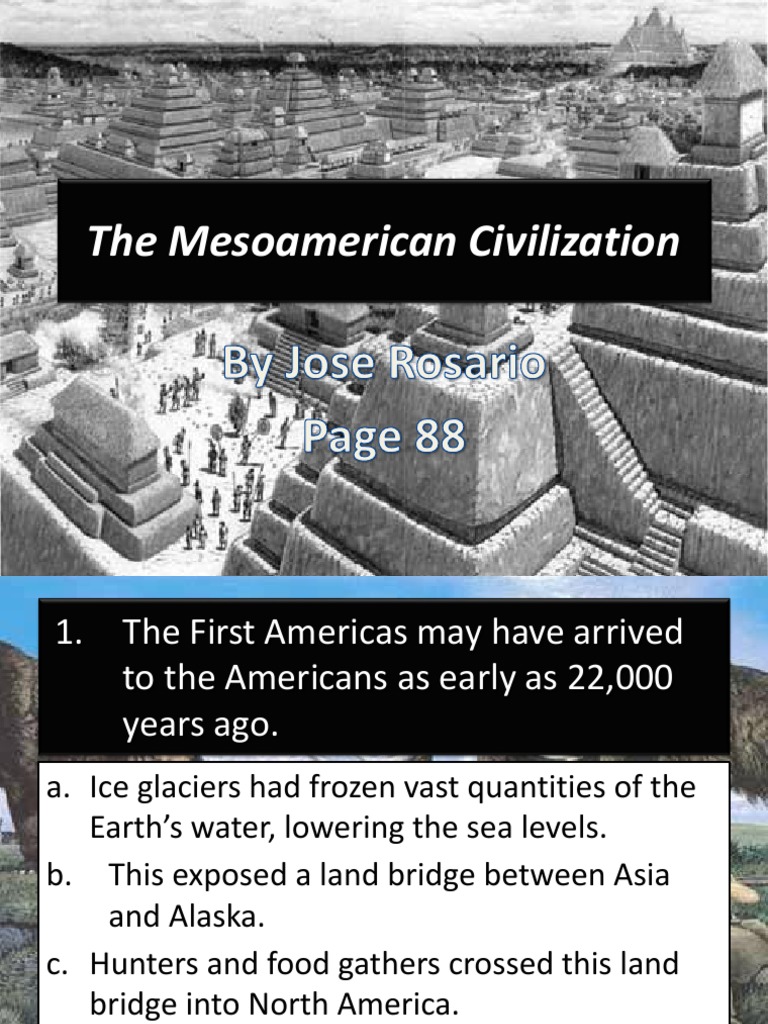 The Meso American Civilization | PDF | Inca Empire | Maya Civilization