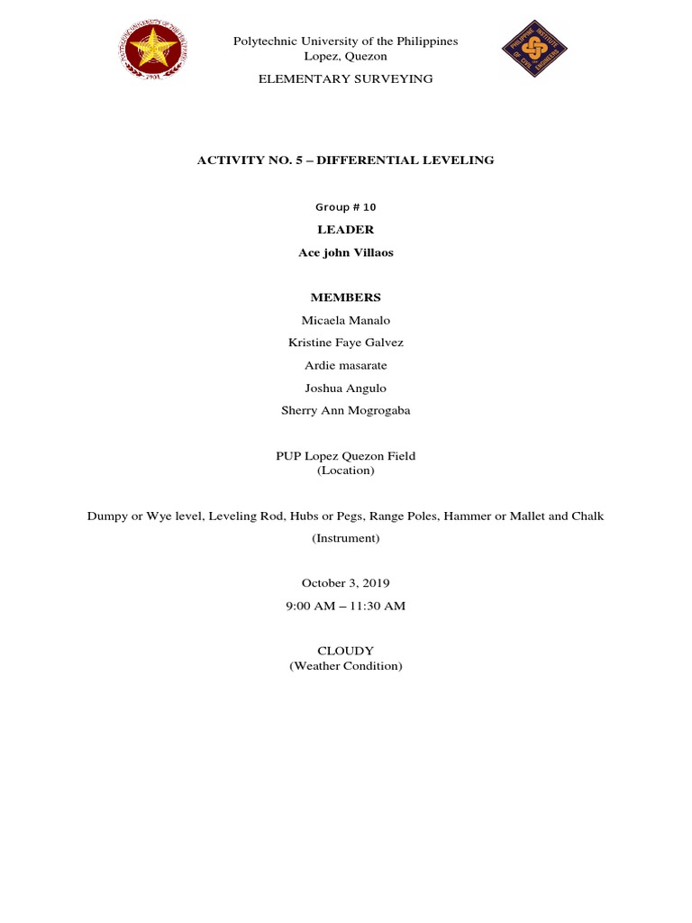 Differential Surveying Etc. | PDF | Surveying | Geodesy