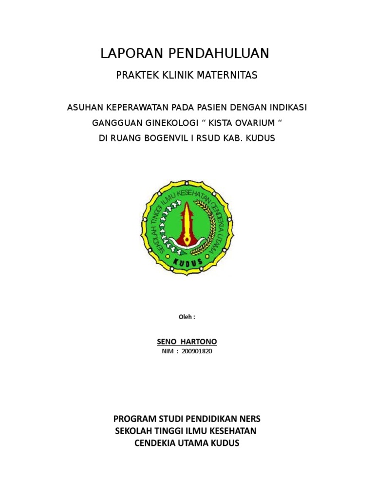 LP Askep Kista Ovarium | PDF