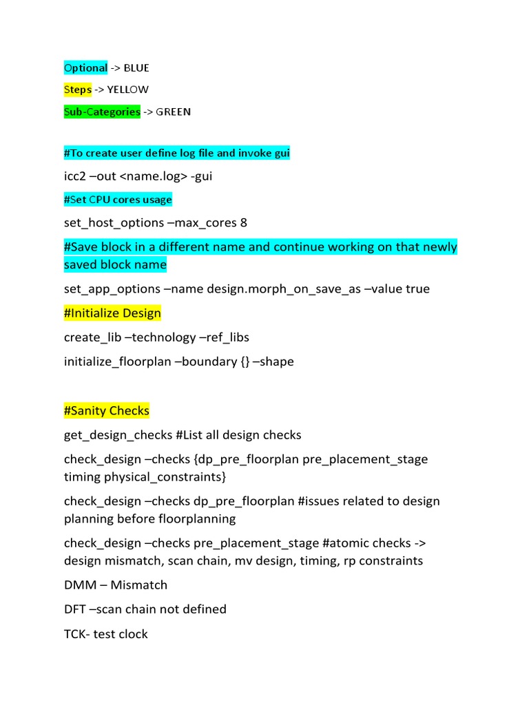 ICC2 Flow | Download Free PDF | Digital Electronics | Computer Engineering