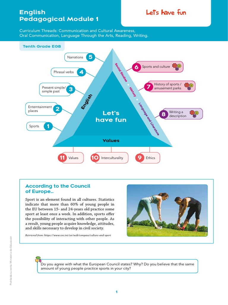 Modulo Ingles 10 EGB | PDF | Amusement Park | Narration