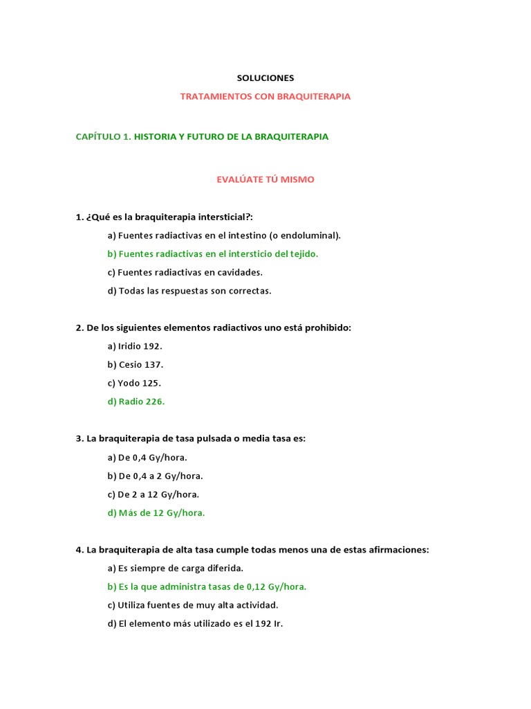 Braqui Solucionario | PDF | Radiación ionizante | La energía nuclear