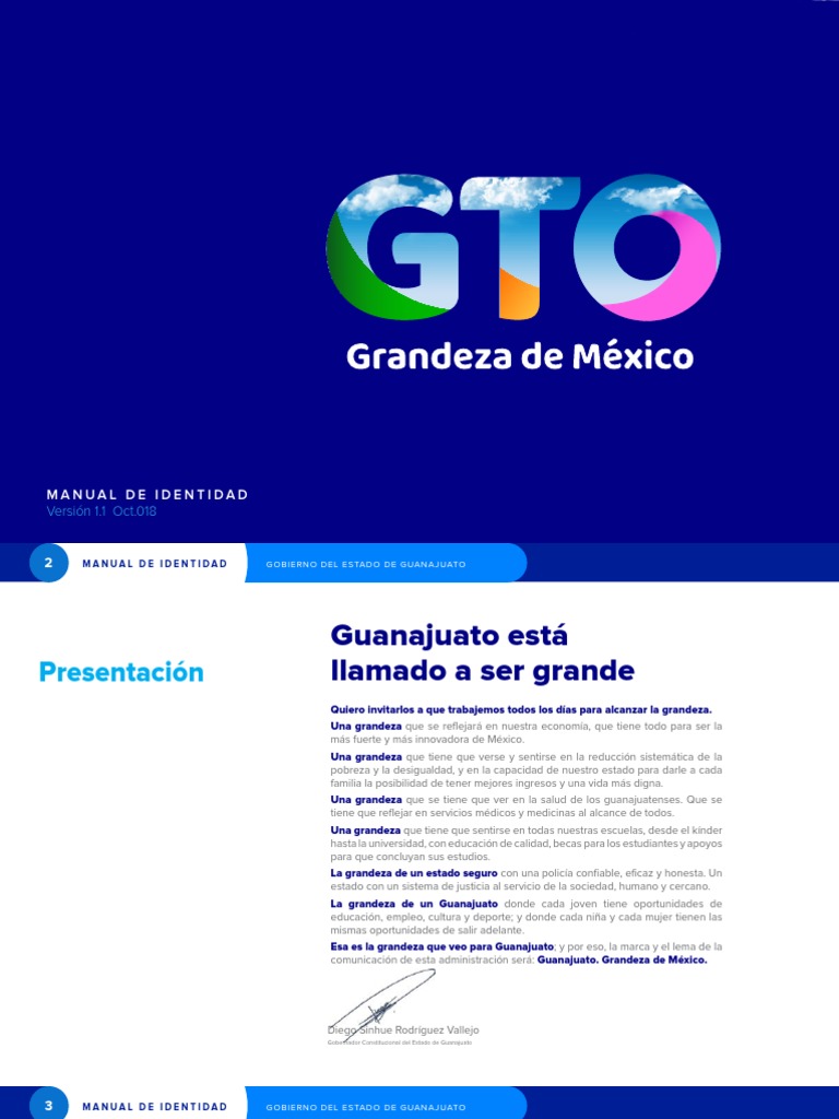 Gto Manual 2018 v01.2 | PDF | Estado (política) | Servicio de redes ...