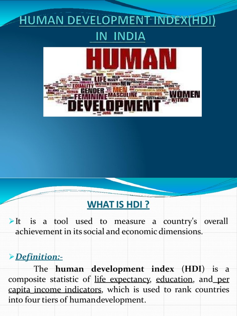 Human Development Index | PDF | Human Development Index | Economic Development