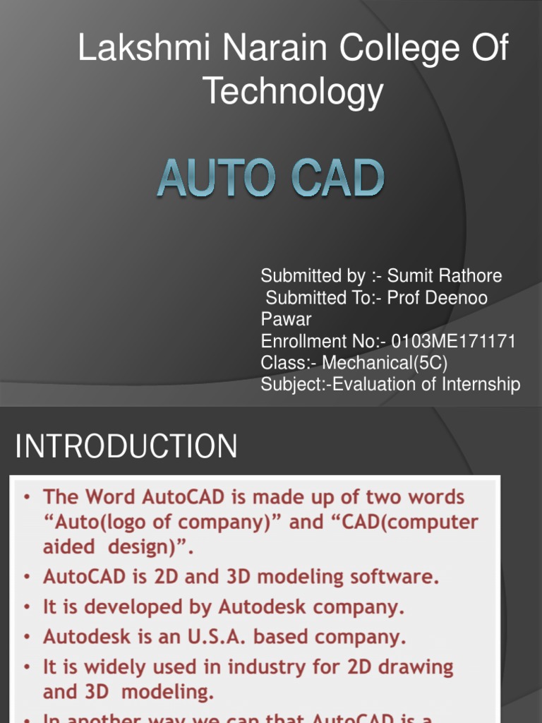 Auto CAD Introduction.1 | PDF | Auto Cad | Angle