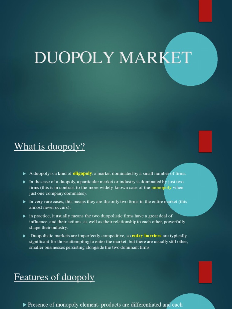 Duopoly | PDF | Oligopoly | Economic Equilibrium