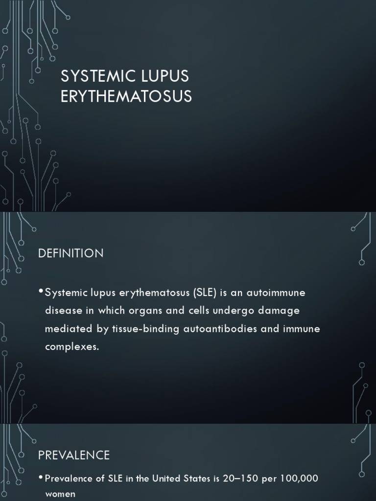 Systemic Lupus Erythematosus | PDF | Systemic Lupus Erythematosus ...