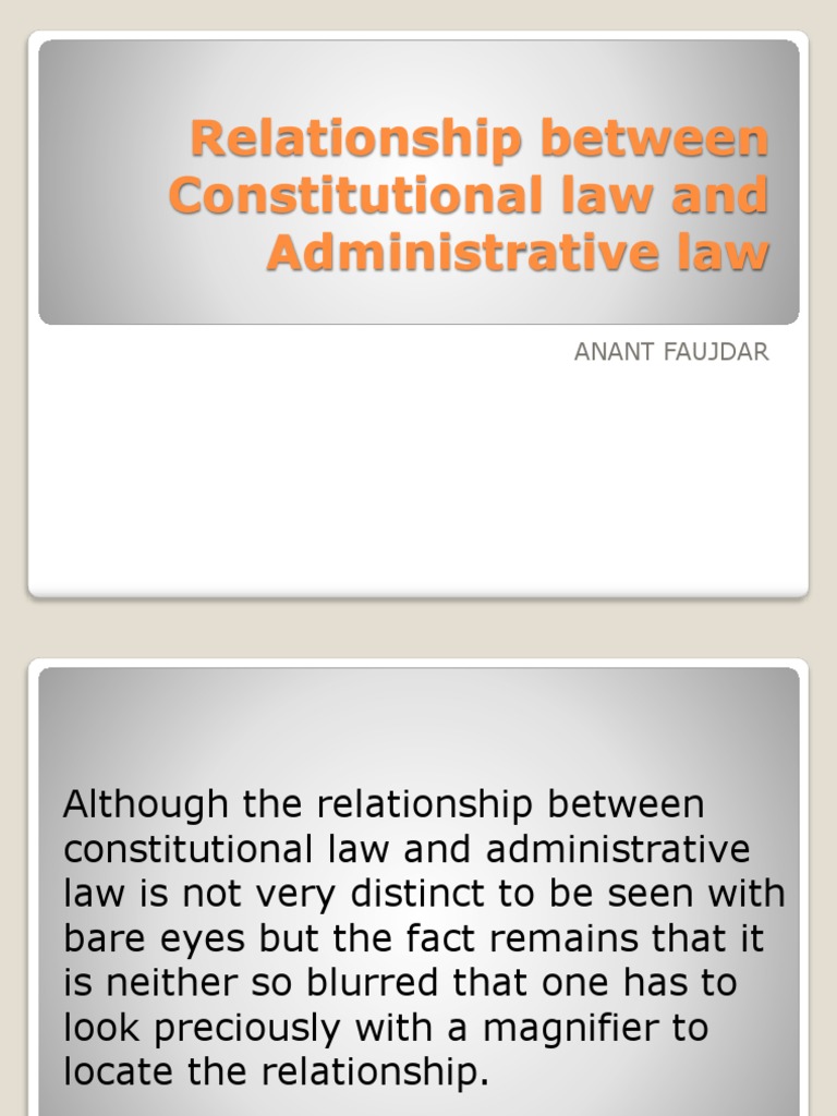 Law Students: Constitutional vs. Administrative | PDF | Politics