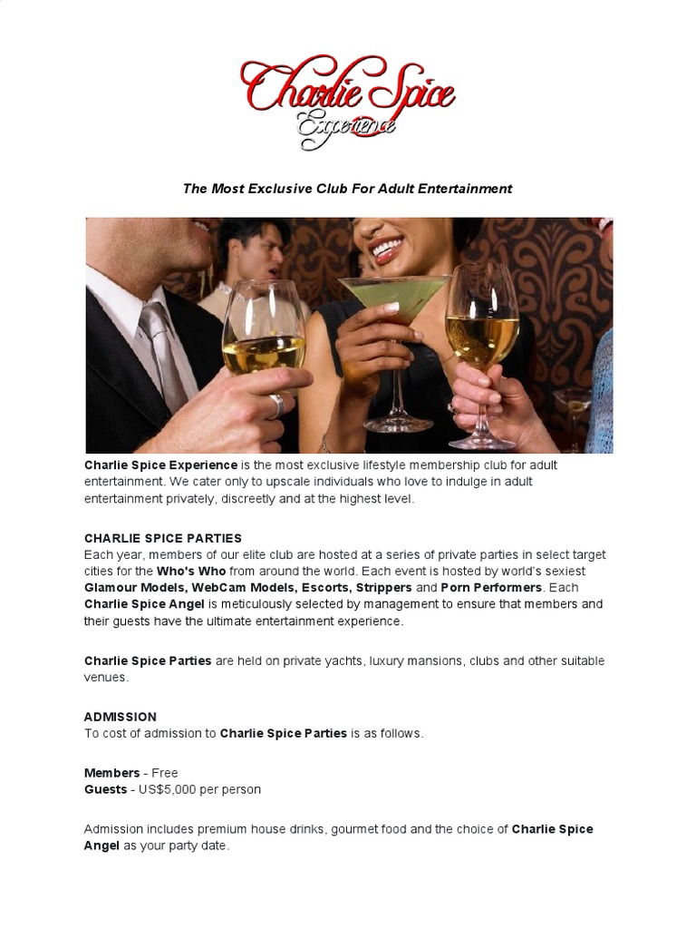 About Charlie Spice Experience | PDF | Marketing | Economies