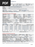 Contoh Ship Particular | PDF | Tonnage | Ships
