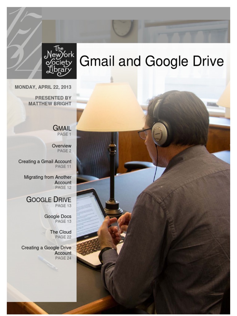 Tech Workshop Gmail and Google Drive | PDF | Gmail | Spreadsheet