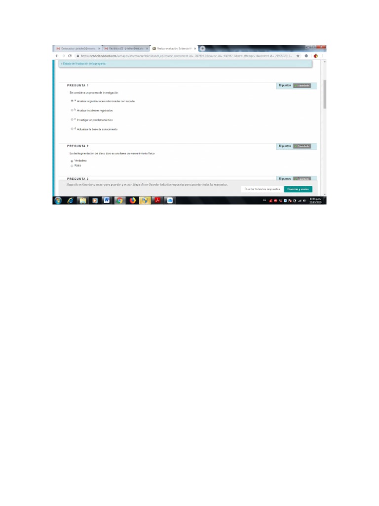 PROCESOS DE SOPORTE TECNICO PARA EL MANTENIMIENTO DE EQUIPOS DE COMPUTO Evaluacion Semana 4 | PDF