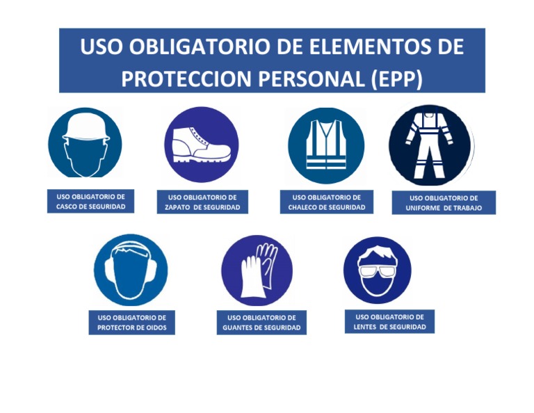 Uso Obligatorio de Epp | PDF