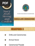 30-Step Drill Sequence for Cadets | PDF | Military | Warfare