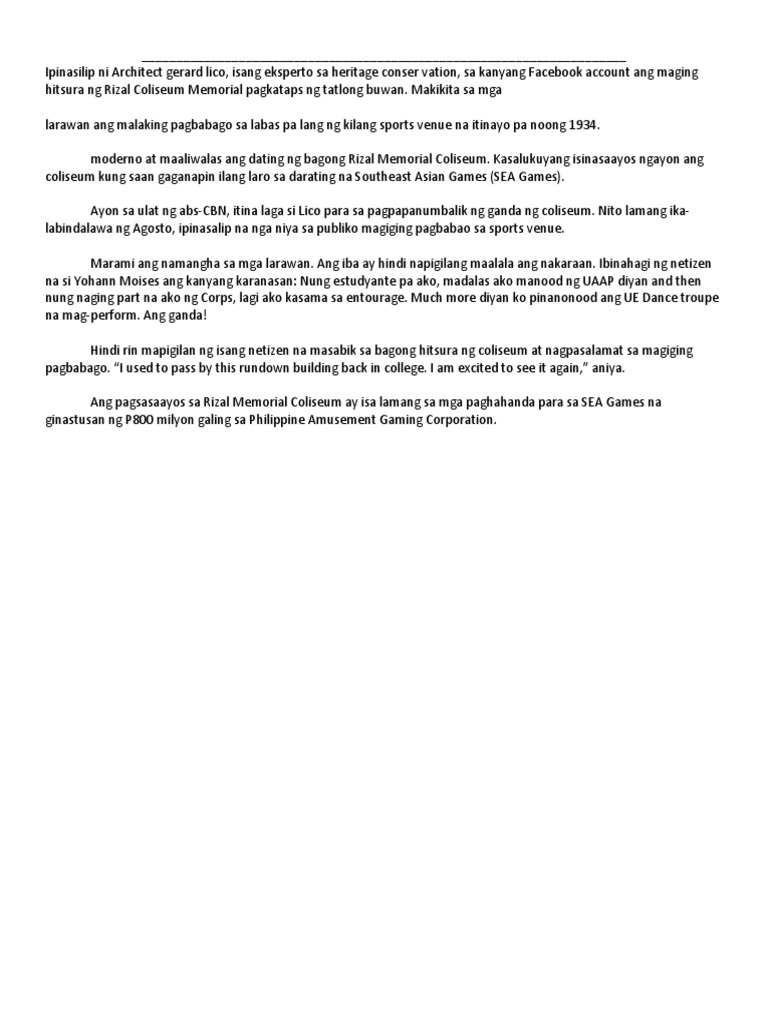 Copy Reading Exercises | PDF