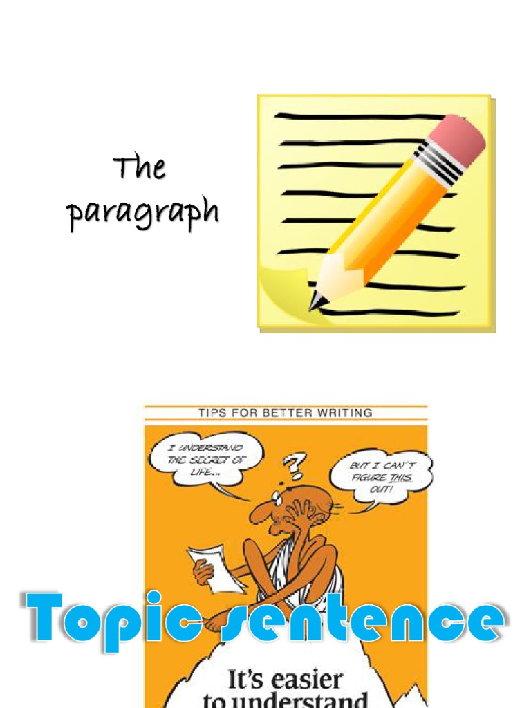Topic Sentece | PDF | Sentence (Linguistics) | Comma