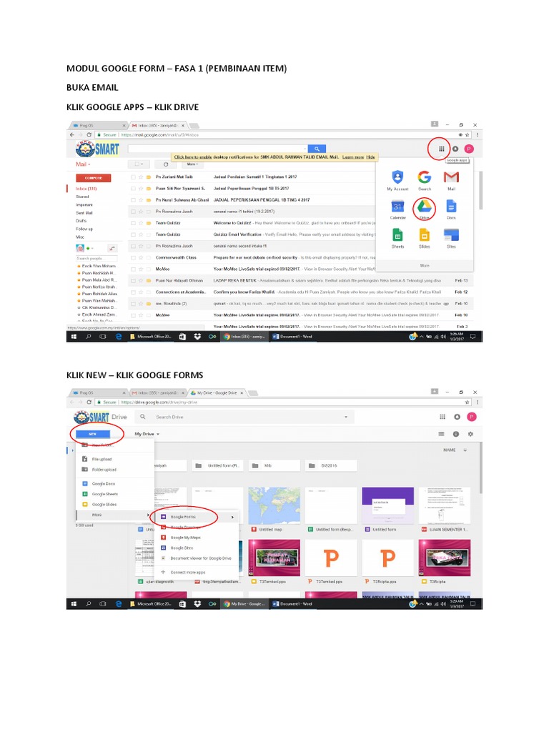Modul Google Form | PDF