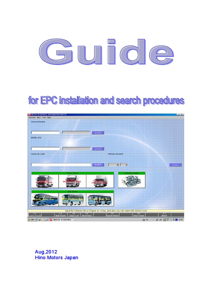 Epc 3.0 | PDF | Double Click | Menu (Computing)