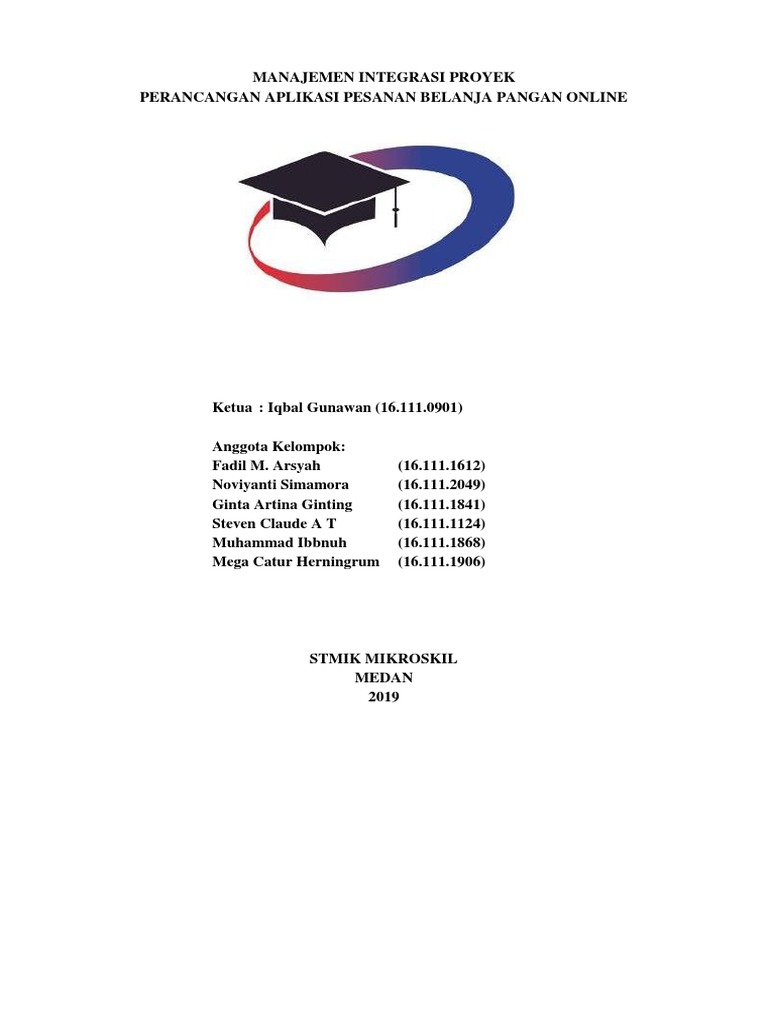 Contoh Project Charter Pdf