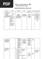 Sample of Program of Work Deped | PDF | Business | Government