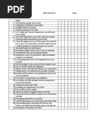 Engine Room Procedures and Checklists | PDF | Piston | Fuel Oil