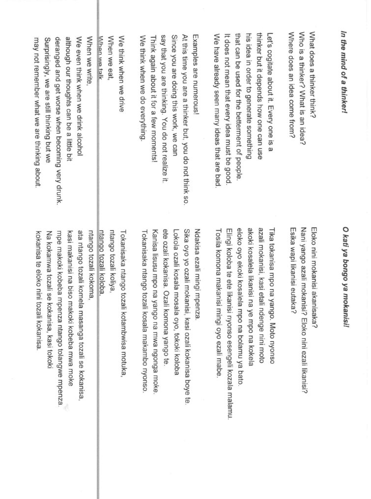 Lingala Poem | PDF