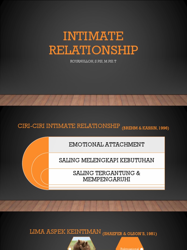Ultimate Relationship | PDF | Interpersonal Relationships | Attachment ...