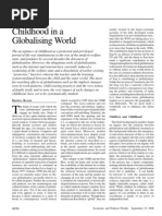 James and Prout on Childhood Sociology | PDF | Well Being | Mental Health