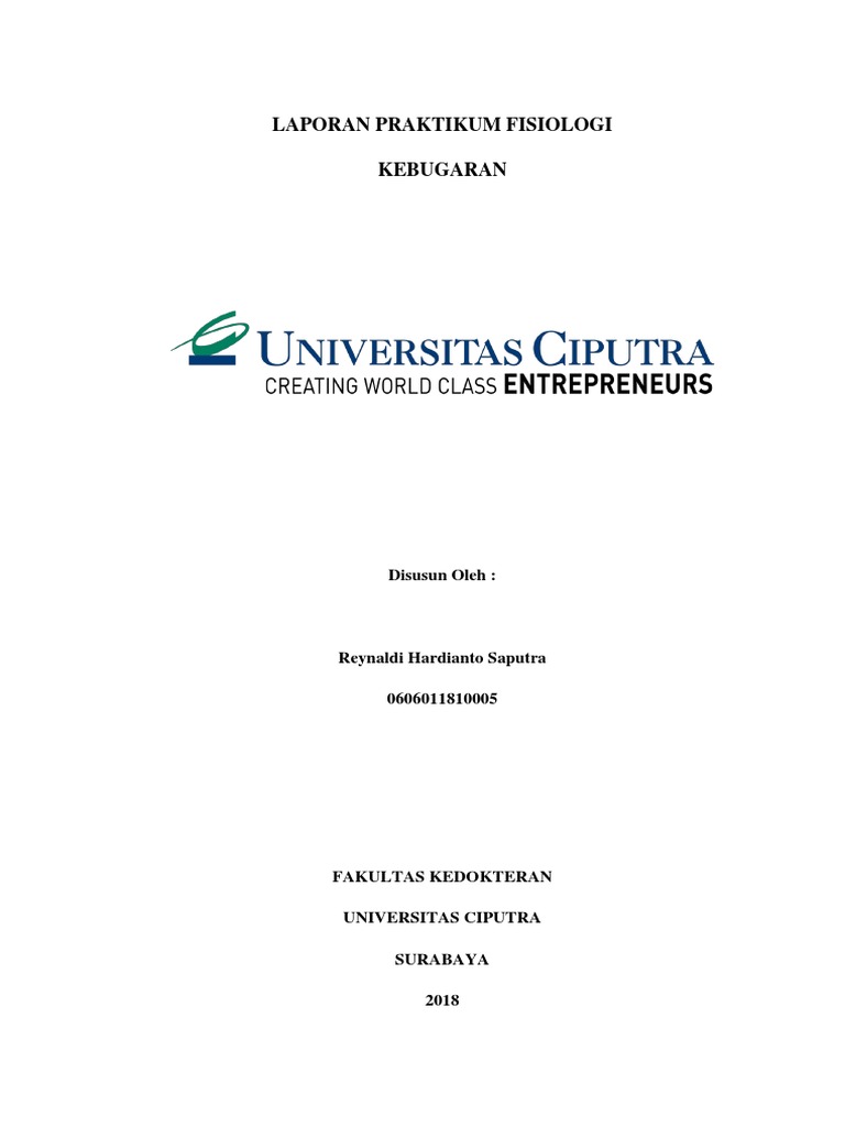Fisiologi Laporan Kebugaran | PDF