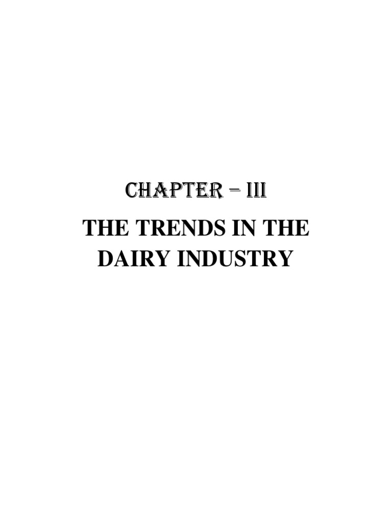The Evolution of the Dairy Industry in India: Trends, Significance and ...