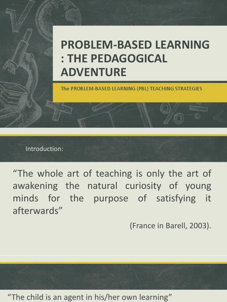 Problem-Based Learning Report (Autosaved) | PDF | Teaching Method ...