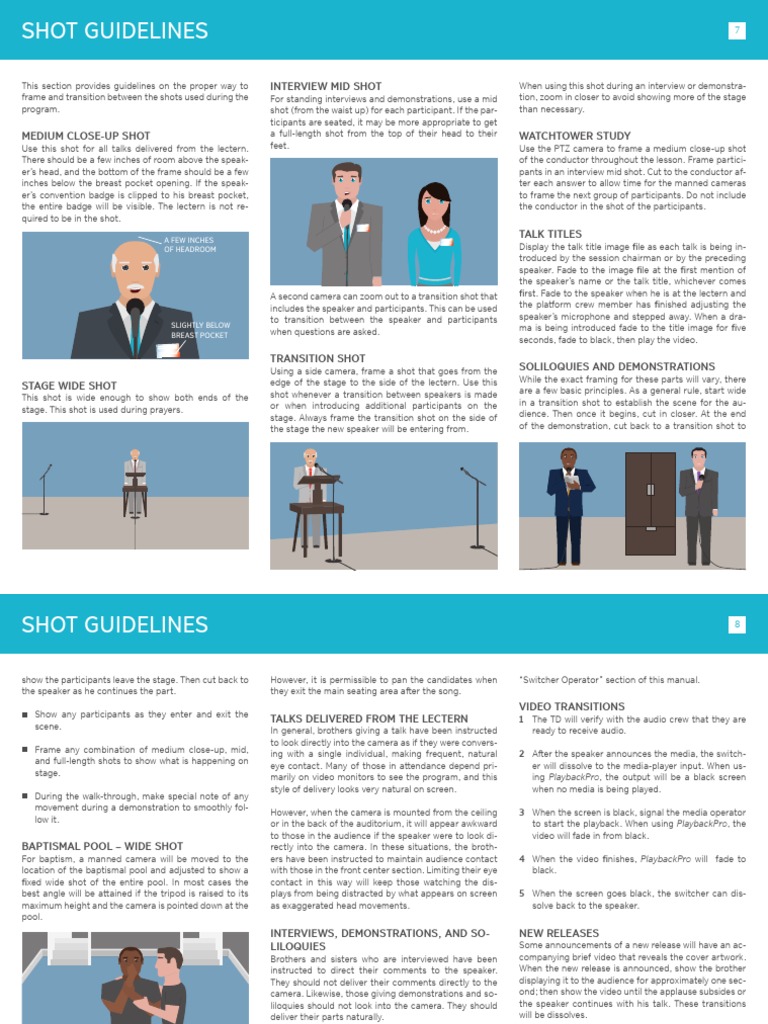 Interview Mid Shot Watchtower Study: A Few Inches of Headroom | PDF ...