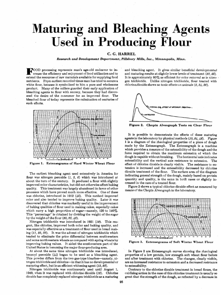 Used Producing Flour: Maturing and Bleaching Agents | PDF | Flour | Dough
