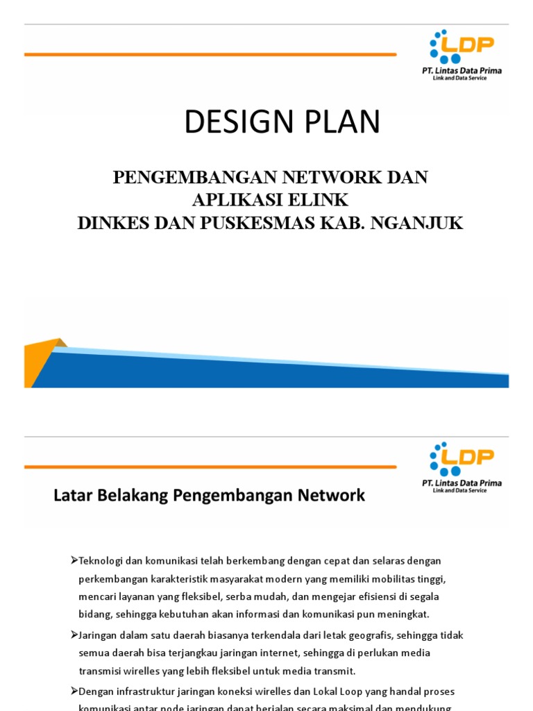 Design Plan Pengembangan Network Dan Aplikasi | PDF | Komputer