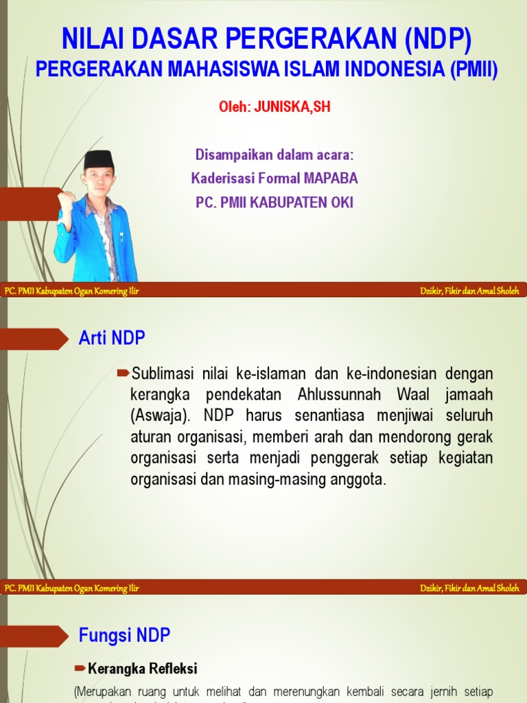 Materi Nilai Dasar Pergerakan (NDP) | PDF