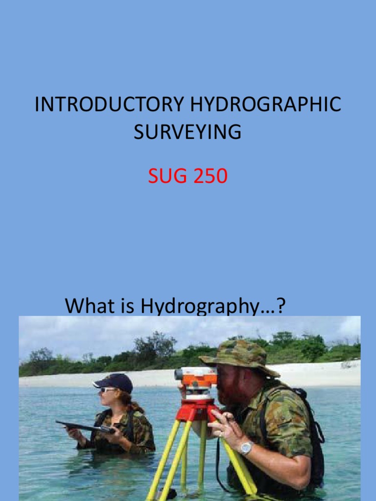 Introductory Hydrographic Surveying | PDF | Hydrography | Cartography