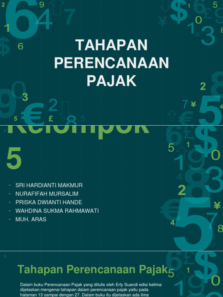 Tahapan Perencanaan Pajak | PDF