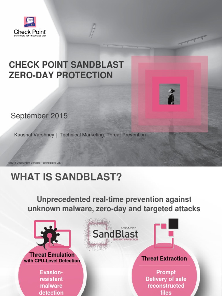 Sandblast Technical Presentation | PDF | Malware | Operating System