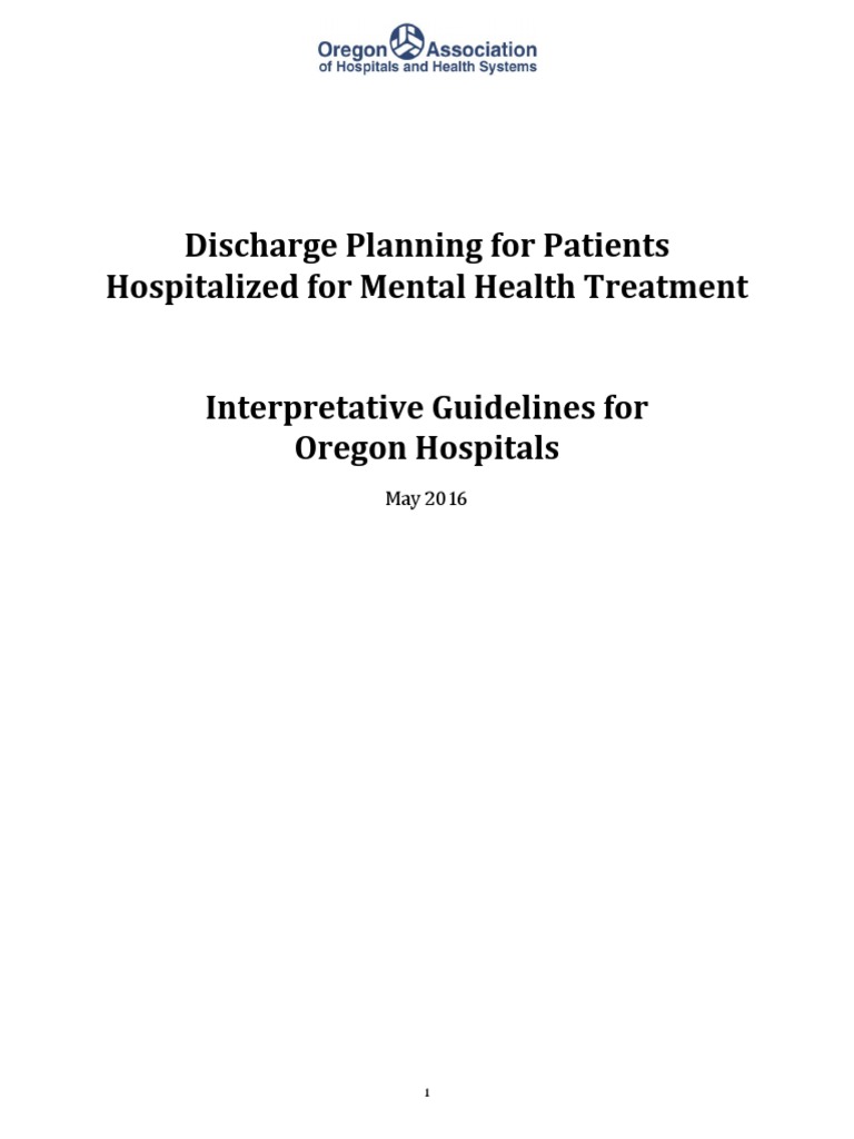 MH Guidelines F | Download Free PDF | Patient | Caregiver