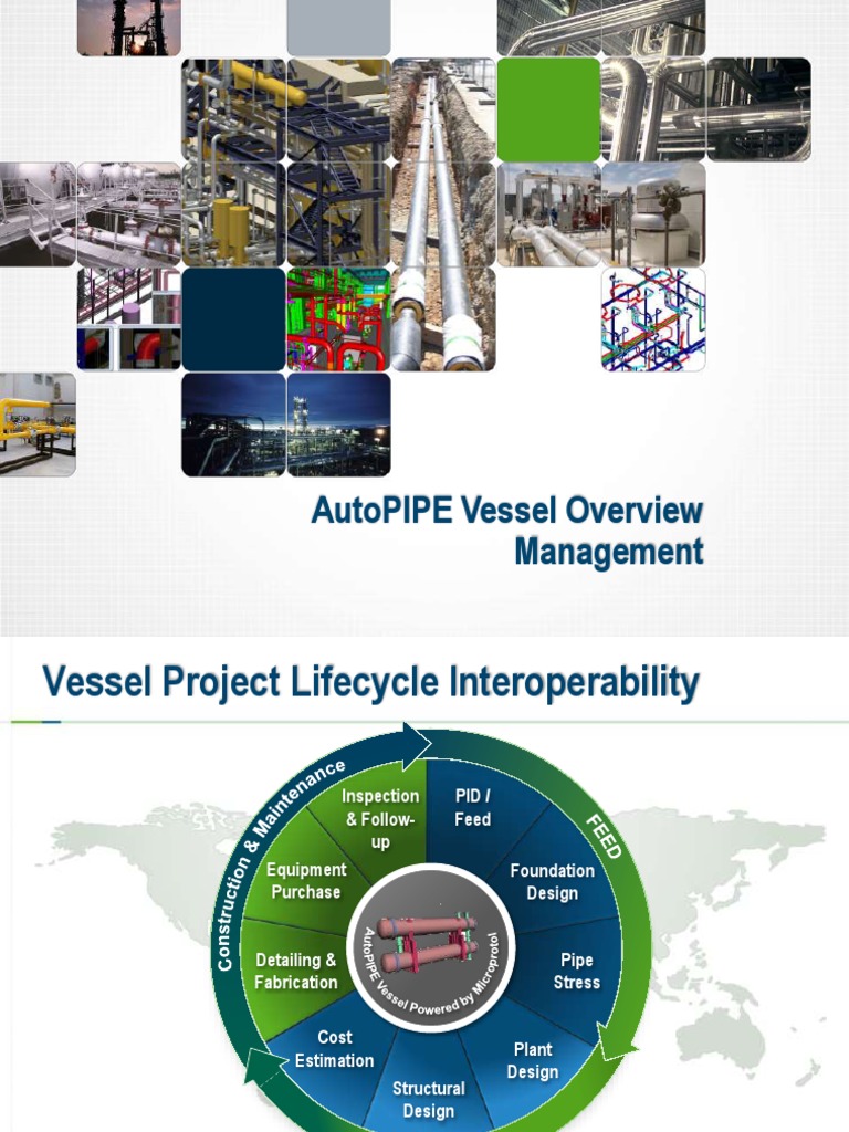 AutoPipe Vessel Presentation | PDF | Component Object Model ...
