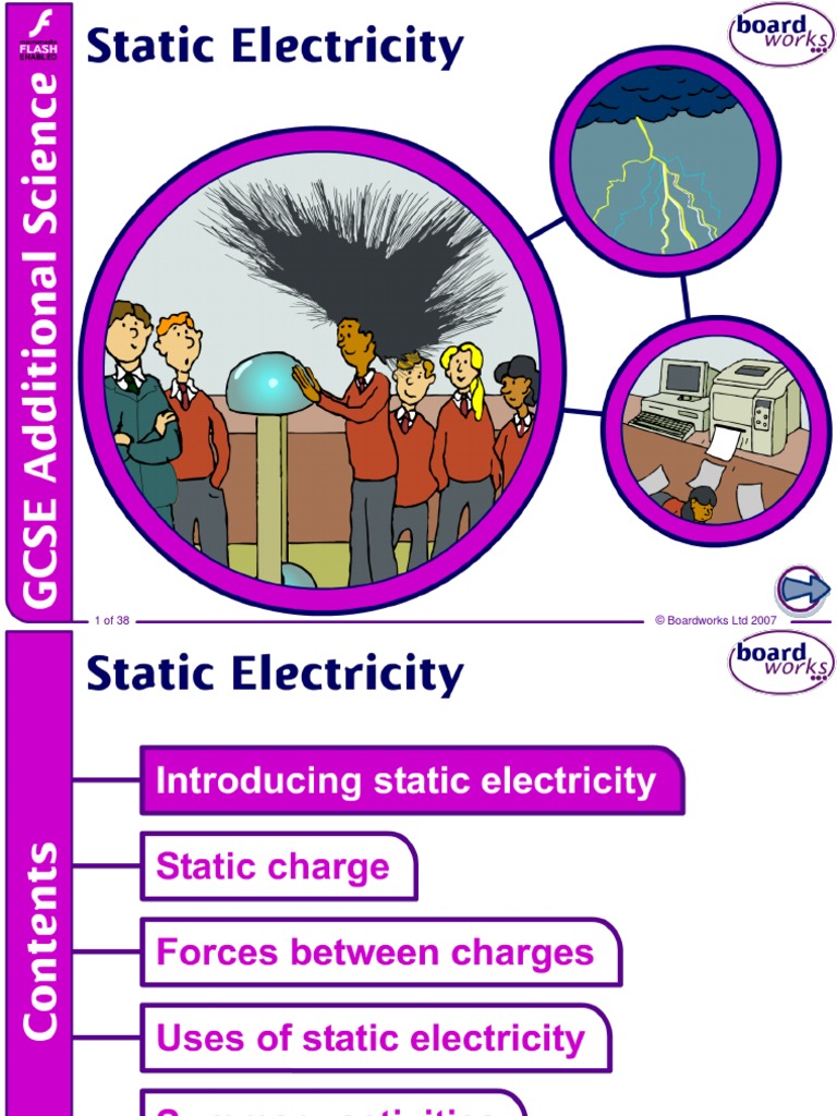 Static Electricity v1.1 | PDF | Electric Charge | Electron